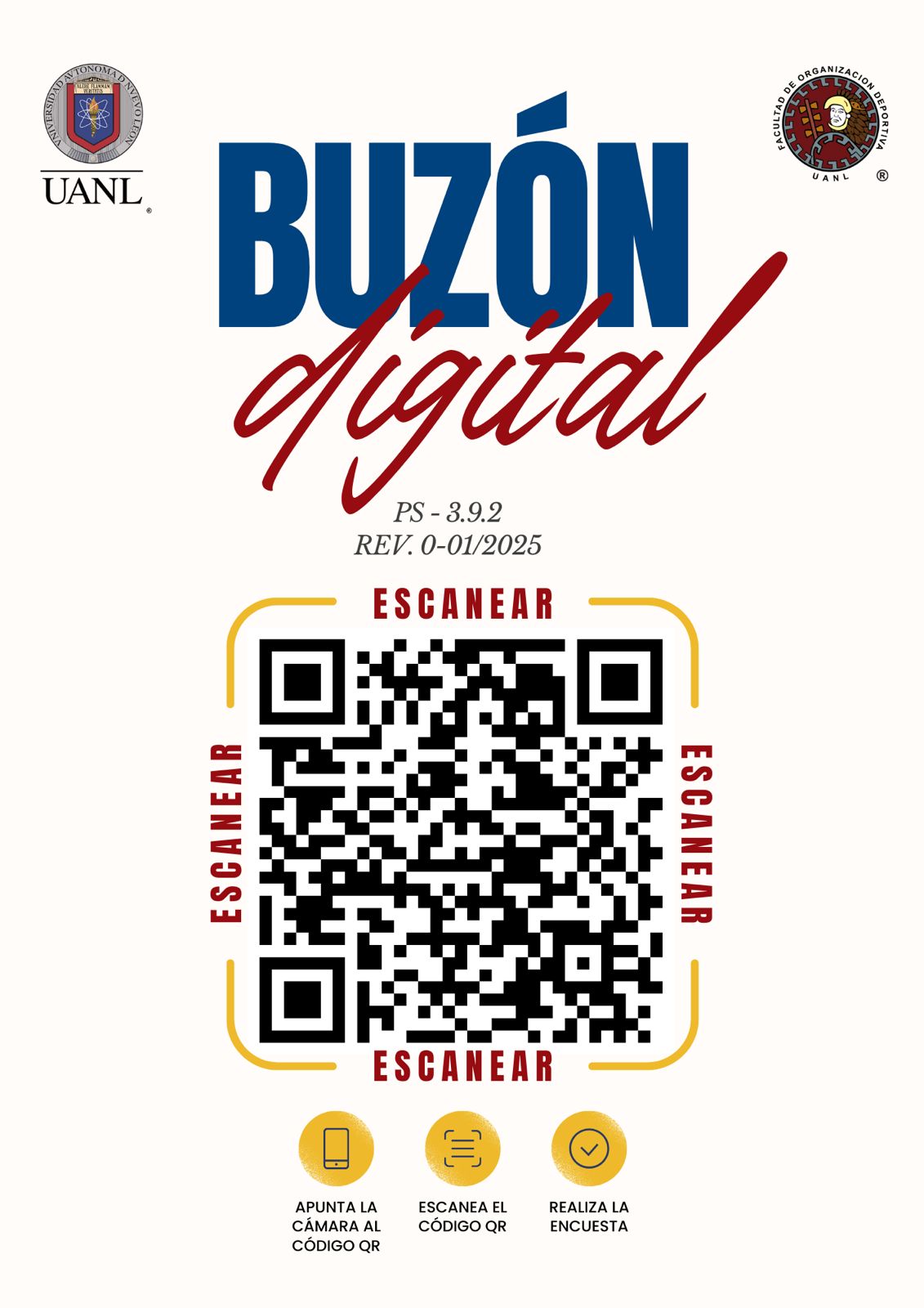 Buzón - Facultad de Organización Deportiva